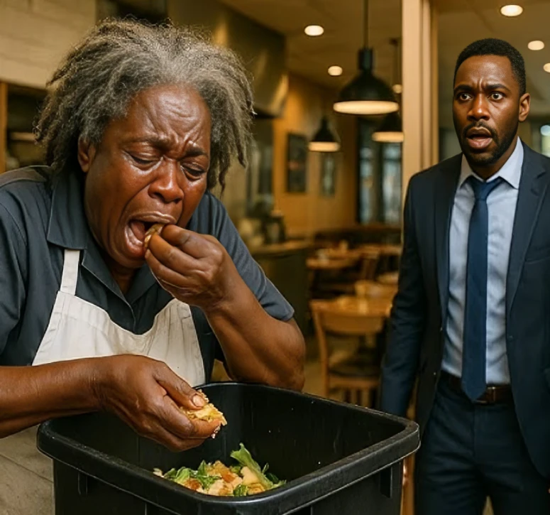 Billionaire Enters Unannounced And Sees Poor Janitor Hiding To Eat ...
