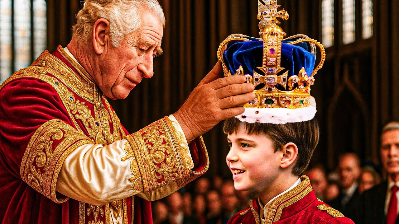 Prince Louis Stuns the World: King Charles Grants Him Rare Royal Title ...