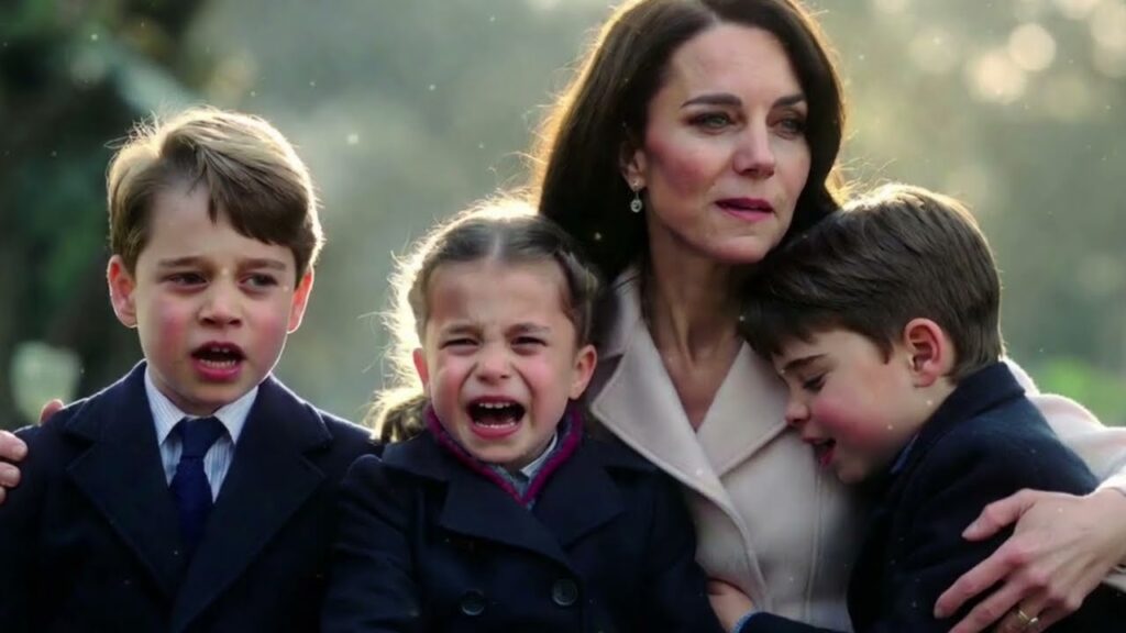 Unbearable Grief: Princess Charlotte Cries Openly as Kate Struggles to ...