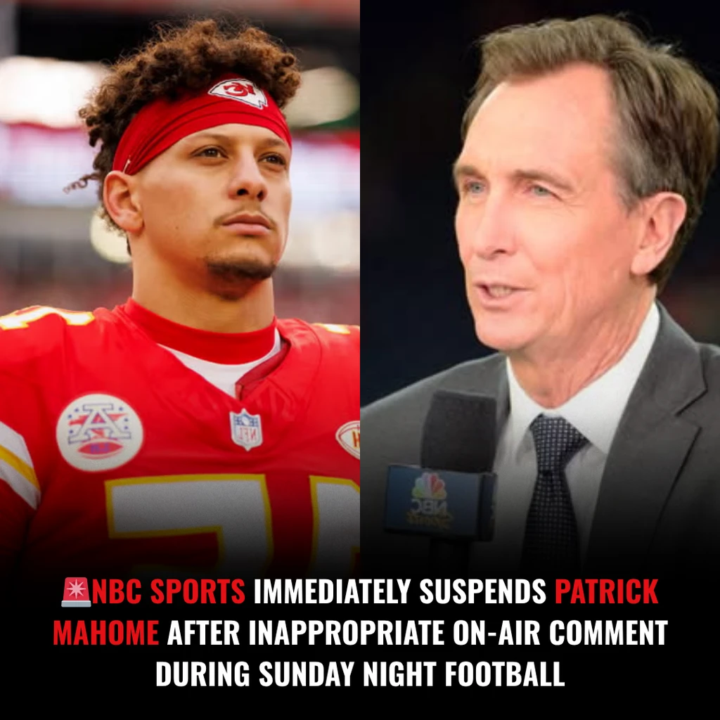NBC Sports Suspends Patrick Mahomes After On-Air Controversy During ...