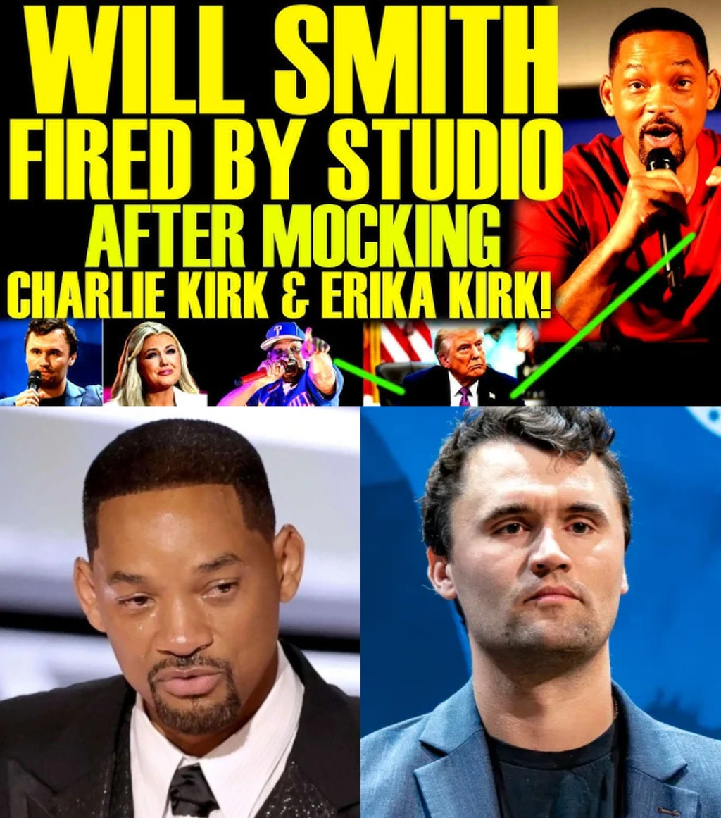 Will Smith JUST GOT FIRED By STUDIO After MOCKING Charlie Kirk ...