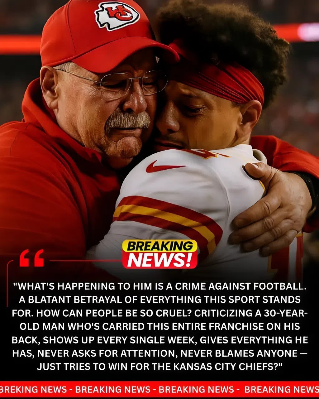 BREAKING: Andy Reid Erupts Amid a Storm of Criticism — “This Is a Crime ...