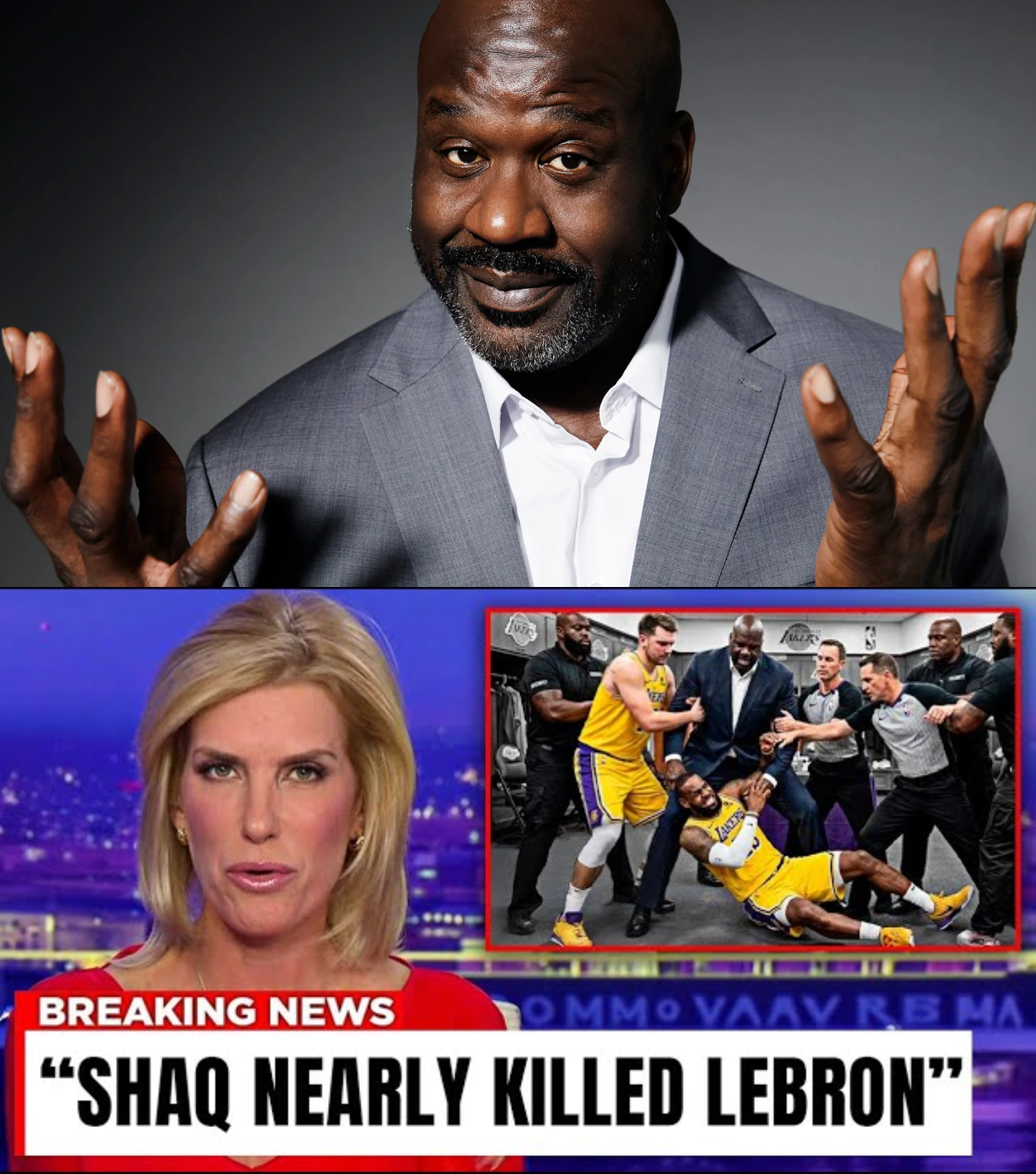 Shaq Just ATTACKED LeBron James In The Locker Room After He Mocked ...