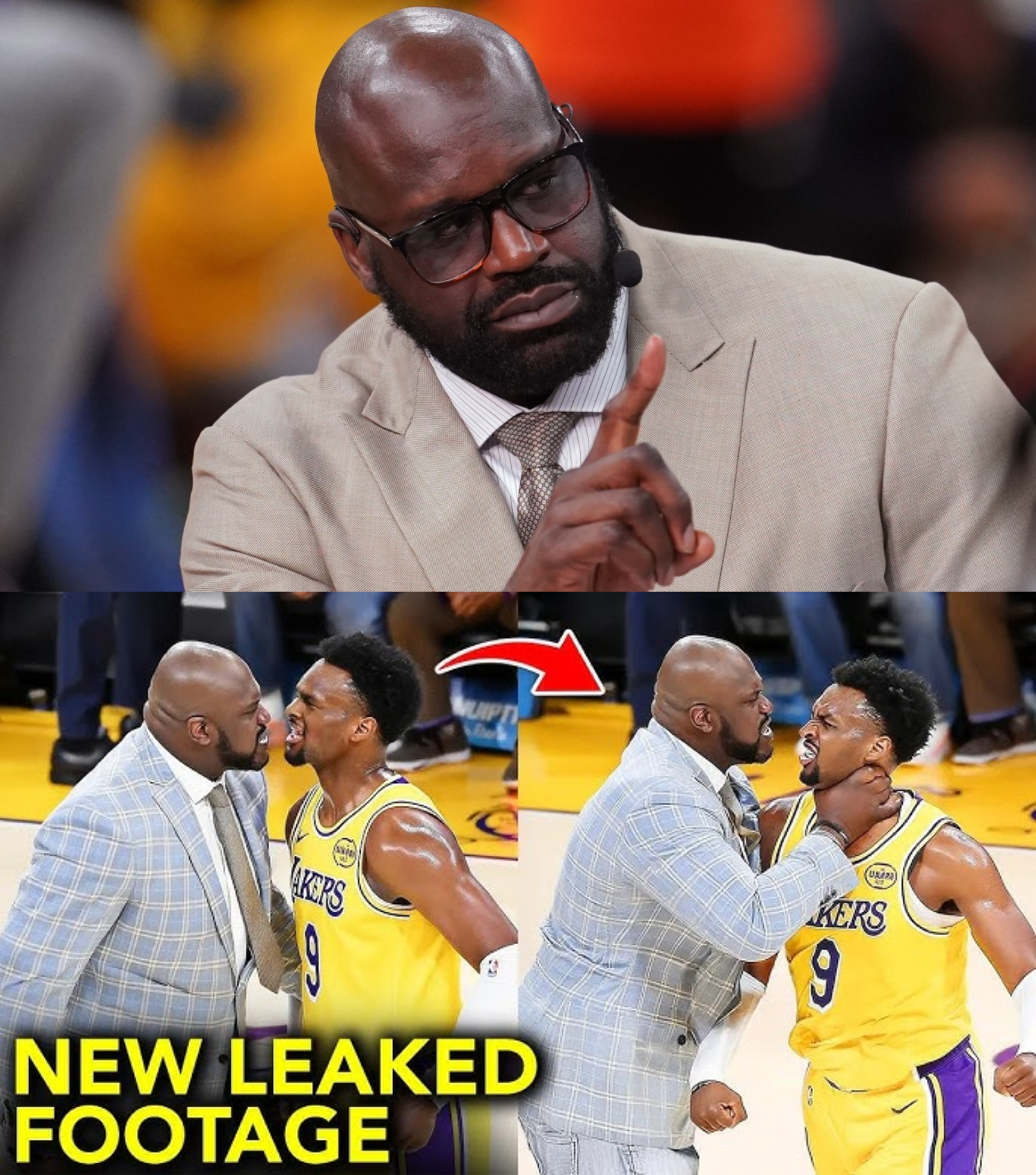 Shaq LOSES IT On Bronny James After LeBron Disrespected Him! - News