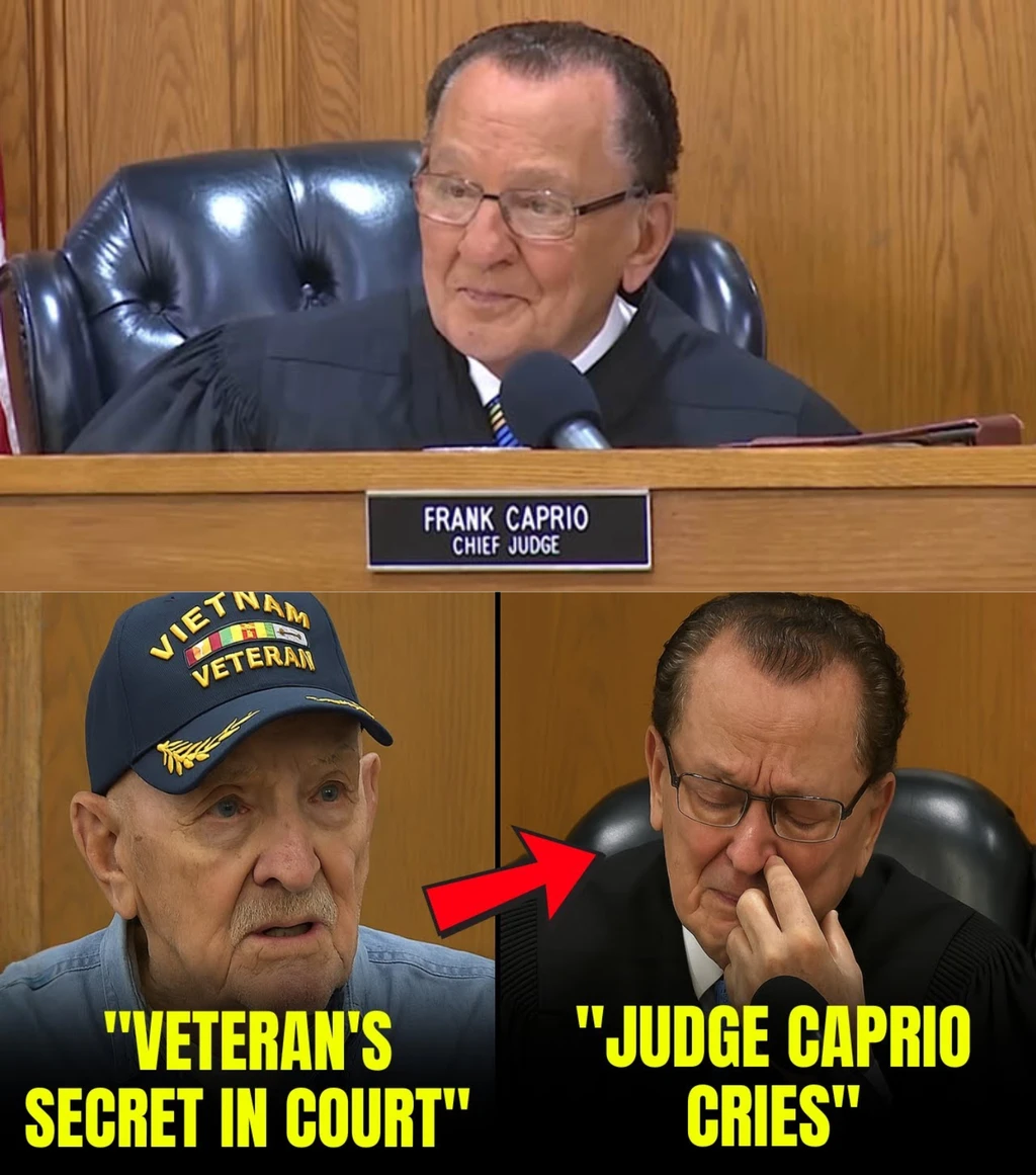 “This 82-Year-Old Veteran’s Secret Made Judge Caprio CRY – You Won’t ...