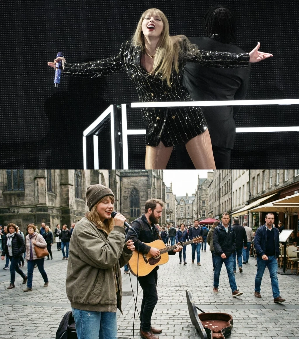 Taylor Swift Joins a Street Musician — The Crowd Has No Idea Who She Is ...