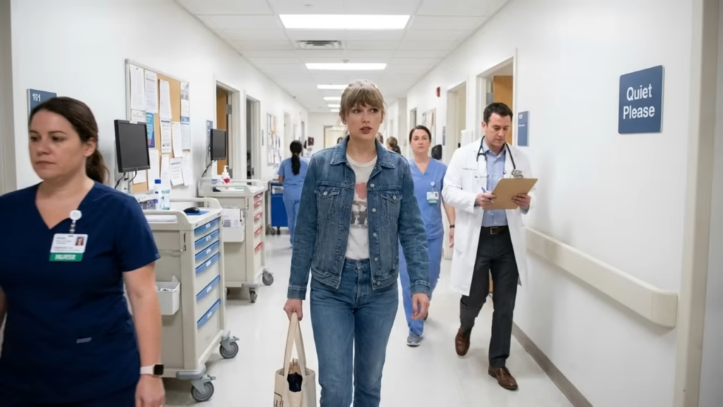 In the Hospital, Donna Kelce Took Taylor Swift’s Hand and Whispered ...