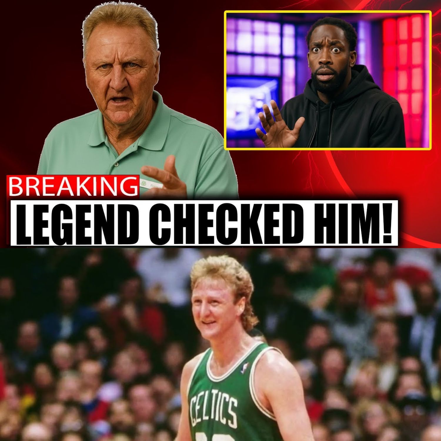 Pat Bev INSULTS Larry Bird — NBA Legends FIRE BACK Immediately! 😳🔥 ...