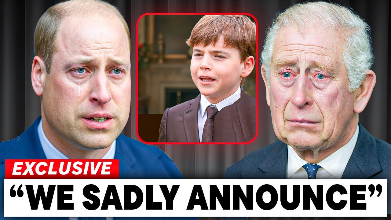 💔 TRAGEDY CONFIRMED: King Charles & Prince William Share Heartbreaking ...