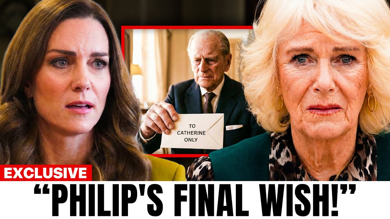 "Revealed: Prince Philip's Secret Letter Grants Catherine Access to His ...