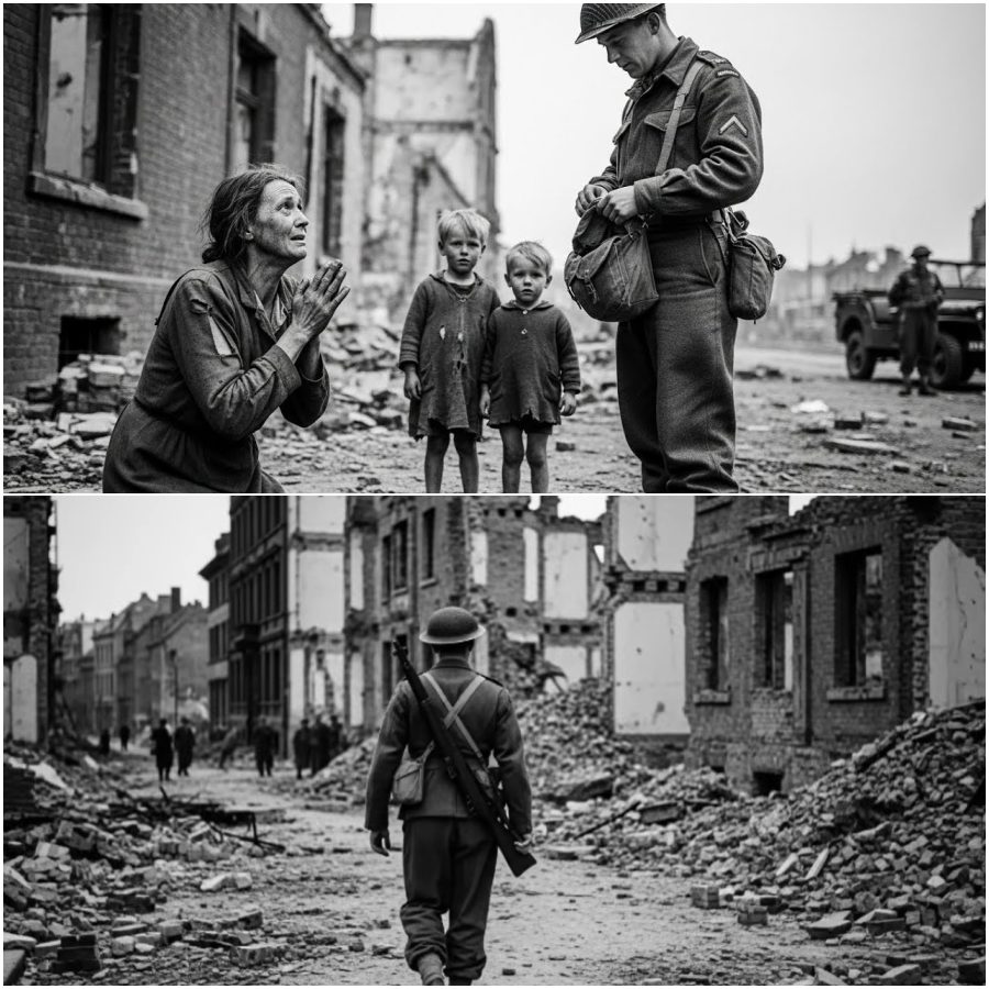 German Mother Begged A British Soldier for Food, What He Did Next ...