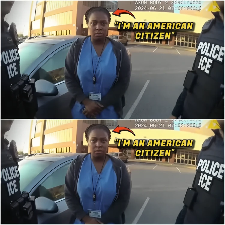 ICE Agents Arrest Black Nurse Leaving Hospital - She's American Citizen ...