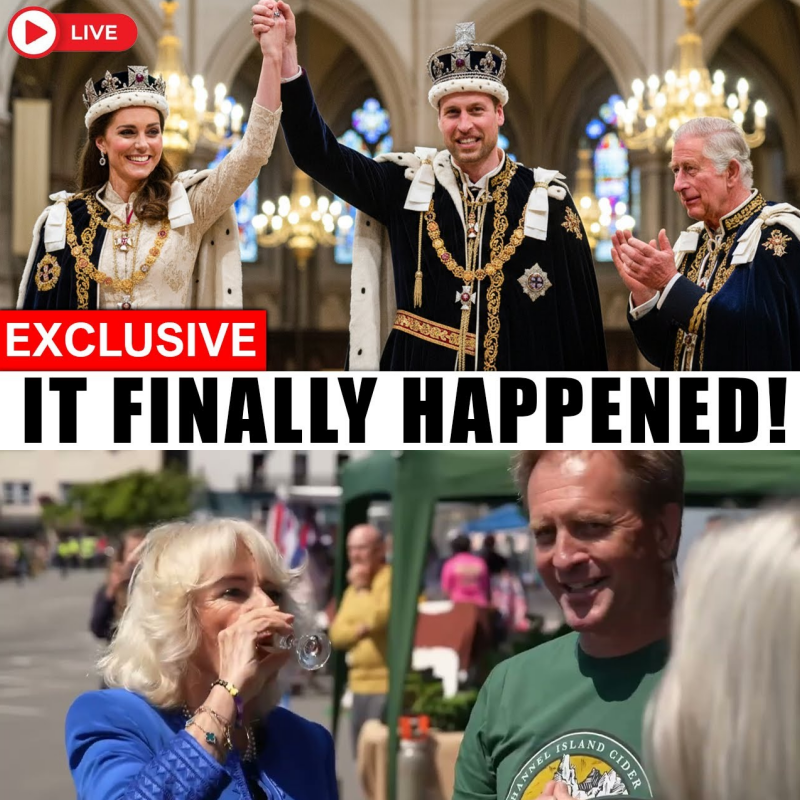 THE NEW REIGN BEGINS: William & Catherine’s Breathtaking Debut as King ...