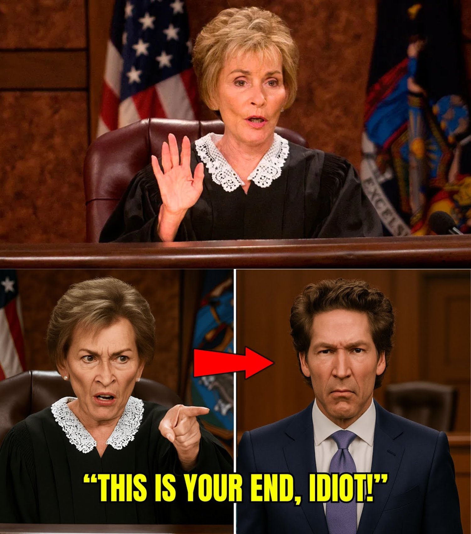 Judge Judy Challenged Joel Osteen on Live TV — And the Court Went ...