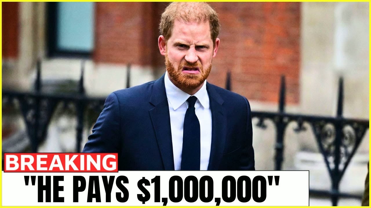 Harry's Furious Exit: Judge Dismisses Case and Slaps Him with $1M Bill ...