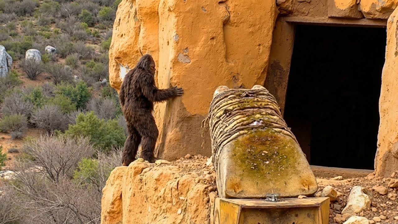 Camera Catches Bigfoot Climbing Into a Mountain Cave — What Was Found ...