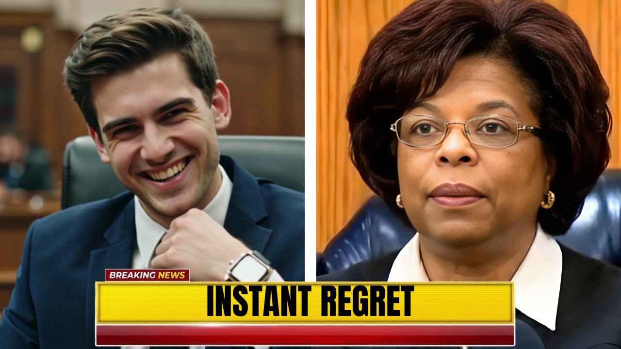 "Judge Boyd Delivers Justice: Wealthy Heir Regrets His Mockery!" - News