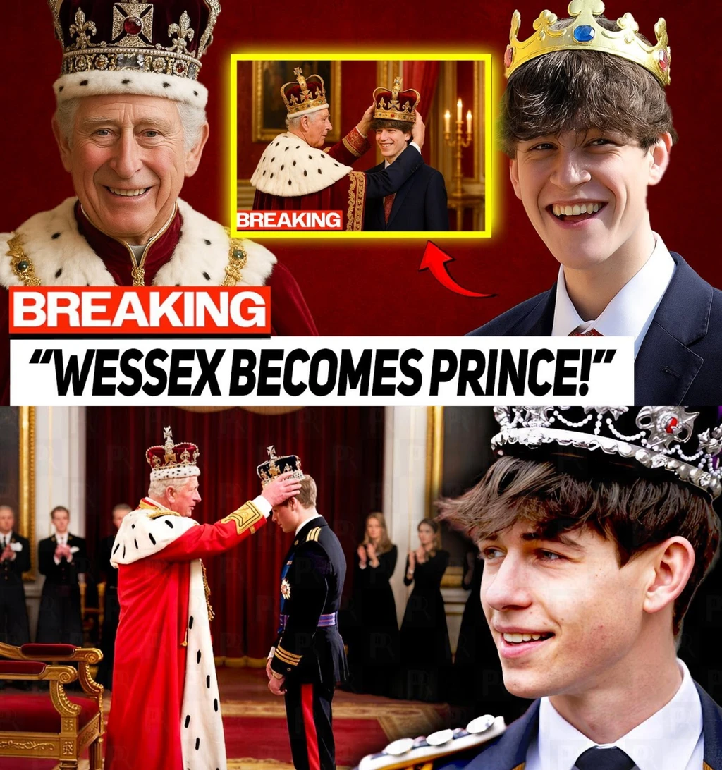 James Wessex Accepts NEW HRH TITLE And Becomes Officially A Prince - News