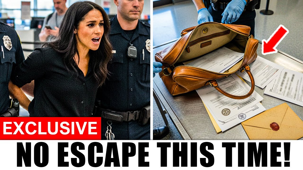 "Meghan STUNNED: Police Discover Shocking Item in Her Bag as Prince ...