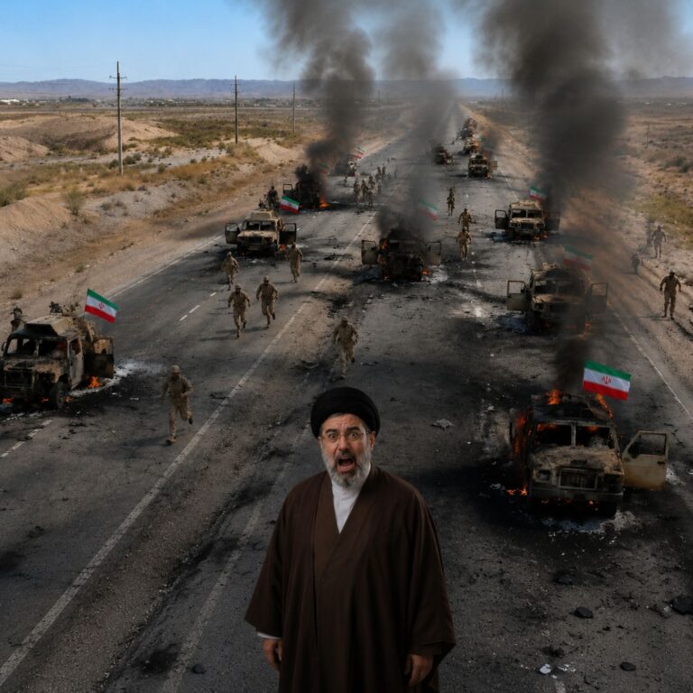2 MINUTES AGO! A convoy carrying 30 elite Iranian generals fleeing the ...